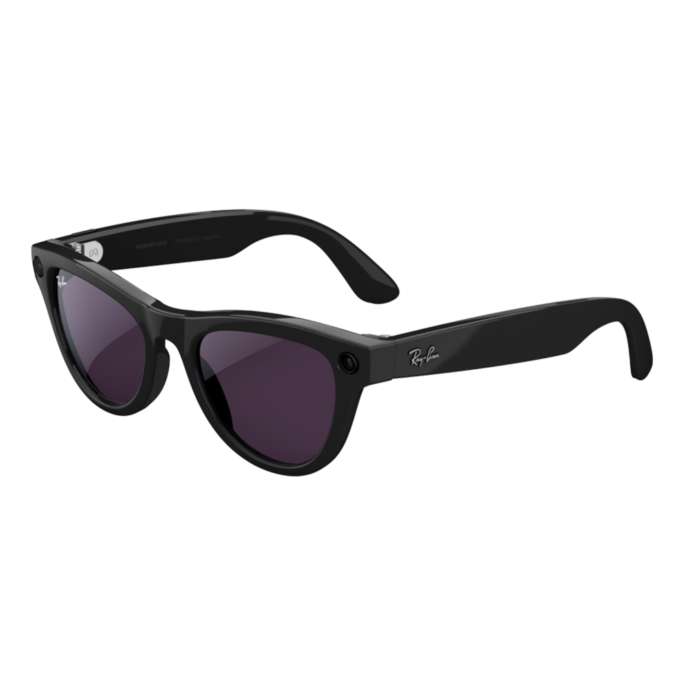 Ray-Ban Meta Smart Glasses Skyler Transitions Purple - Shiny Black ...