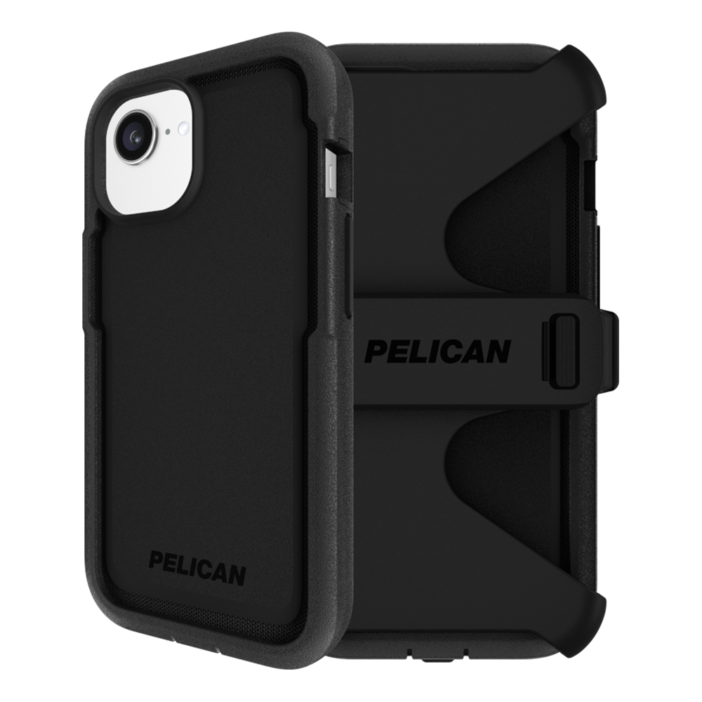 Pelican Voyager Case, w/ Phone Holster/Stand, MagSafe for iPhone 16e/15 ...