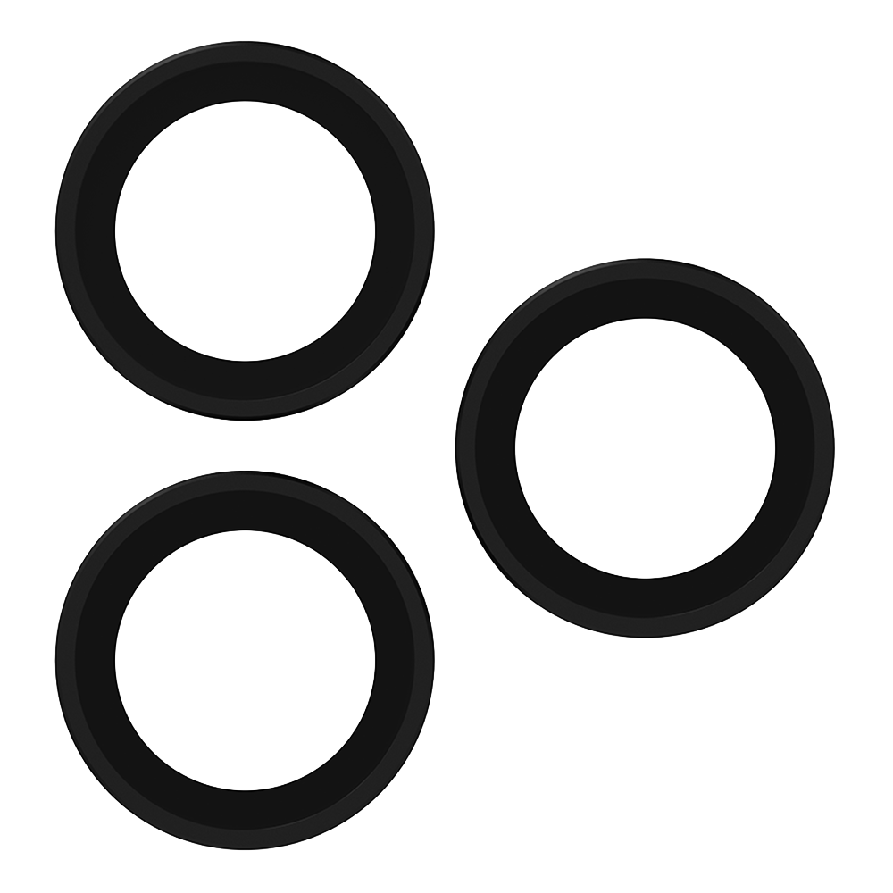 ZAGG Glass Elite Camera Rings for iPhone Pro (17, 16, 15) / Pro Max (17 ...