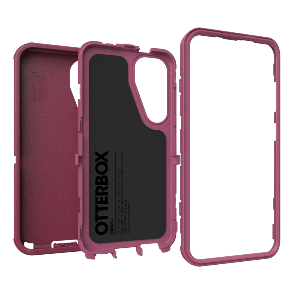 OtterBox Defender Pro Series for Samsung Galaxy S25 - Foxberry Pink ...